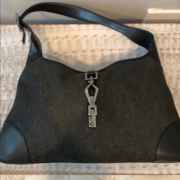 Gucci | Bags | Authentic Gucci Denim Shoulder Bag | Poshmark
